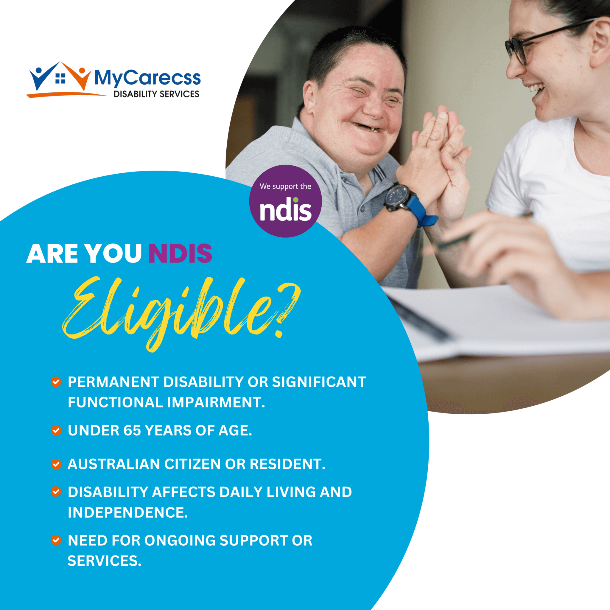 NDIS Provider Melbourne - MyCare Community Support & Services
